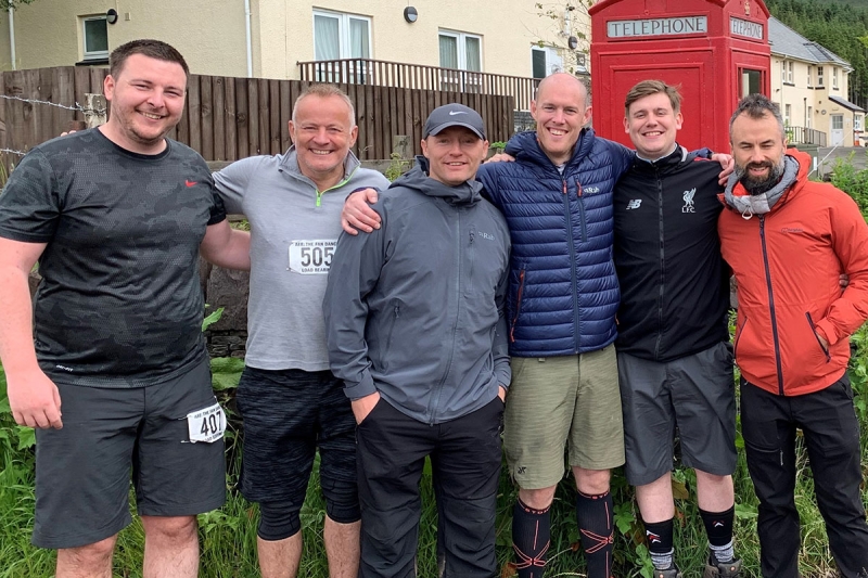 Andover Estate Agent Team at Graham & Co Complete SAS Trek for Food ...